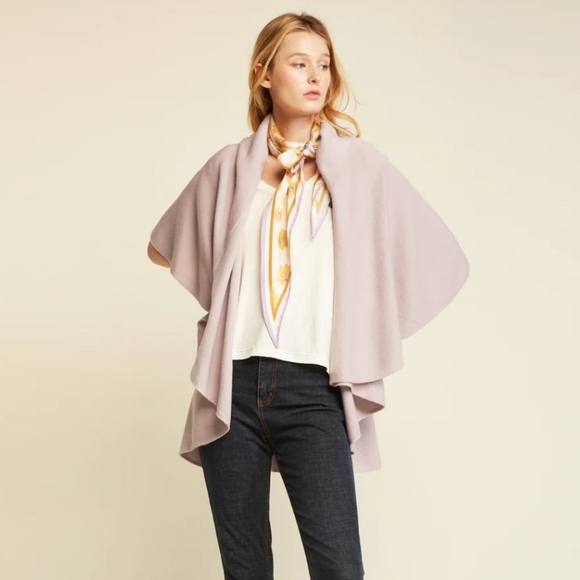 Look By M | Sweaters | Look By M 4 In Convertible Shawl Vest Lavender ...